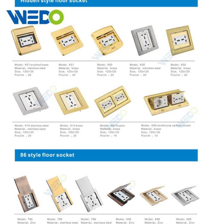 Multifunctional Floor Socket,Floor Outlet Box,Universal Sockets - Buy ...